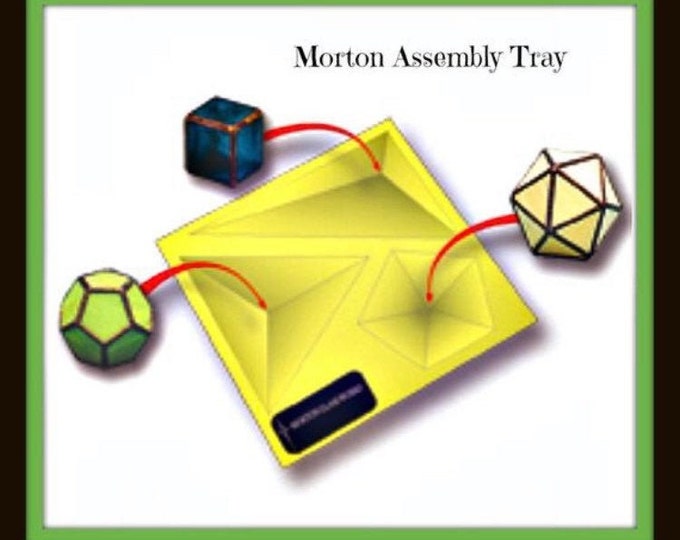 Morton 3-D Assembly Tray, Easily Assemble Various Shapes, Including ...