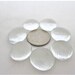 25 Medium Crystal Clear Glass Gems, Jewelry Supplies, Clear Glass ...