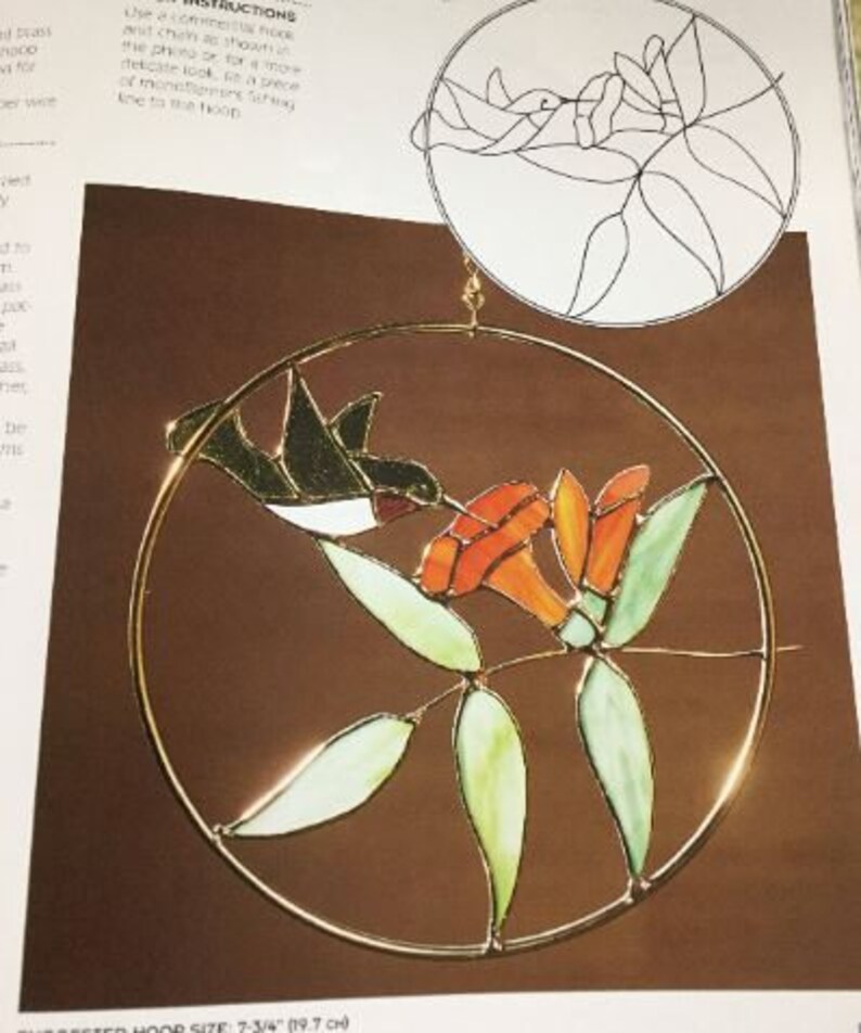 Stained Glass Instruction Book Stained Glass Basics Book | Etsy