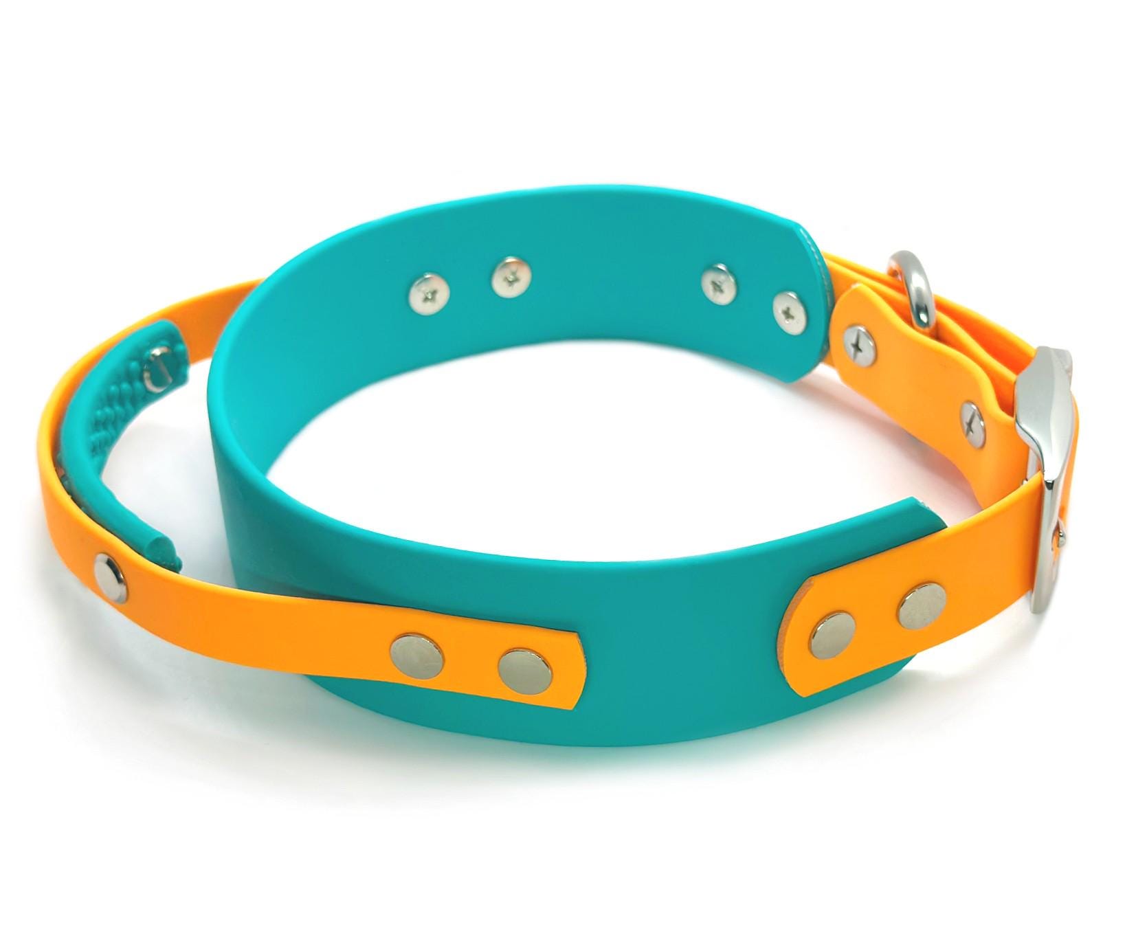1.5 Inch Grippy Handle Dog Collar | Biothane | Waterproof | Dock Diving ...