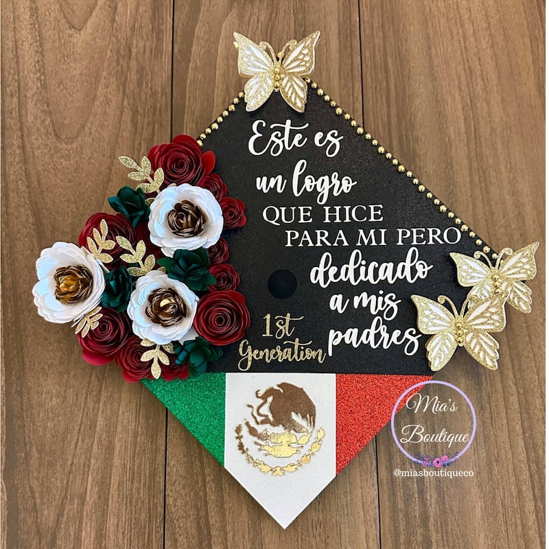 Mexican Graduation Cap Topper - Etsy