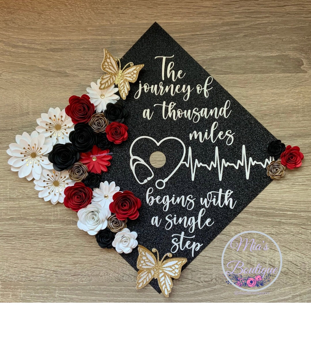 Custom Graduation Cap Topper Nurse - Etsy