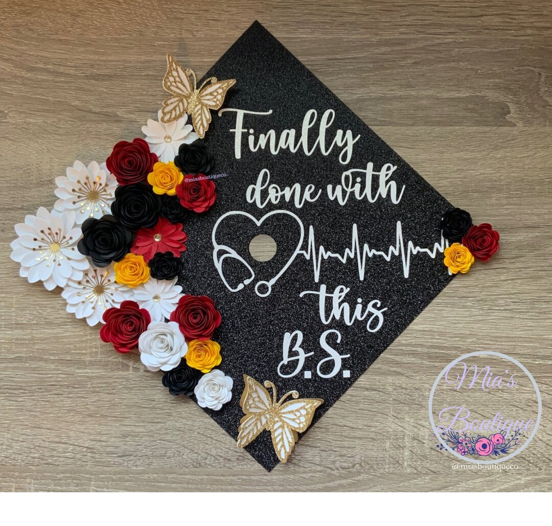 Nurse Graduation Cap Topper Personalized Graduation Cap Topper Nurse - Etsy