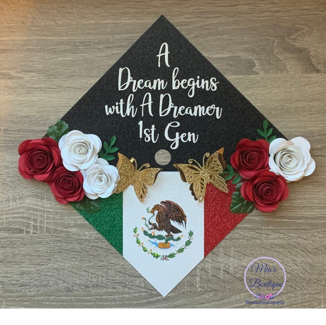 Custom Mexico Graduation Cap Topper Mexican Custom Personalized ...