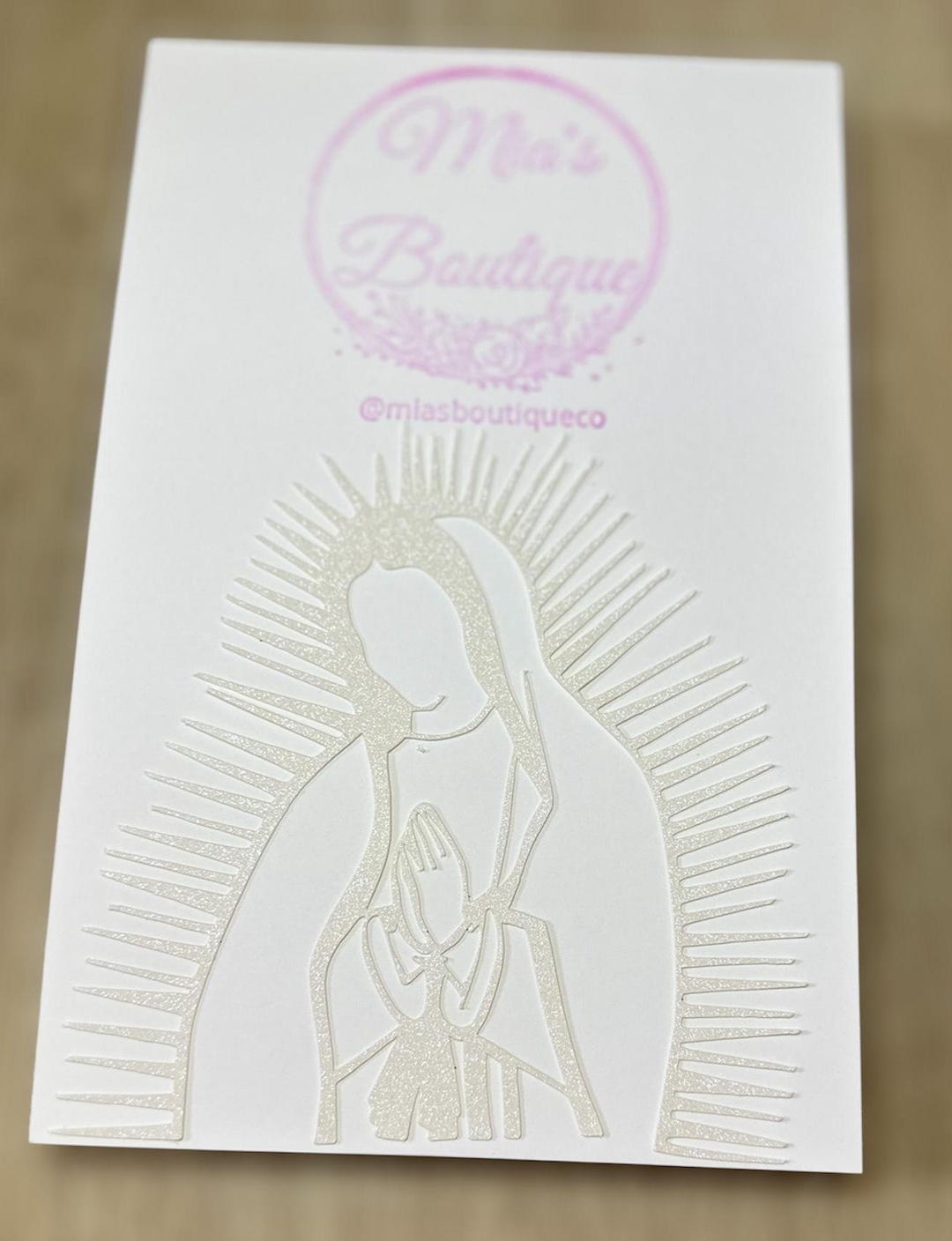 Virgen De Guadalupe Cut Out, Virgin Mary Cut Out to Place on DIY ...