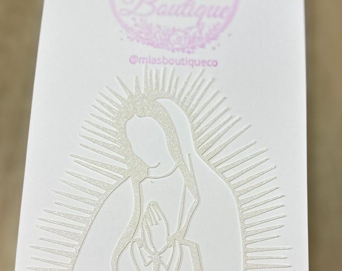 Virgin Mary Printed Graduation Cap Topper, Virgencita Hispanic Printed ...