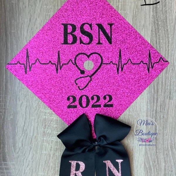 Graduation Cap Bow - Etsy