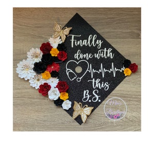 Nurse Graduation Cap Topper Personalized Graduation Cap Topper Nurse - Etsy