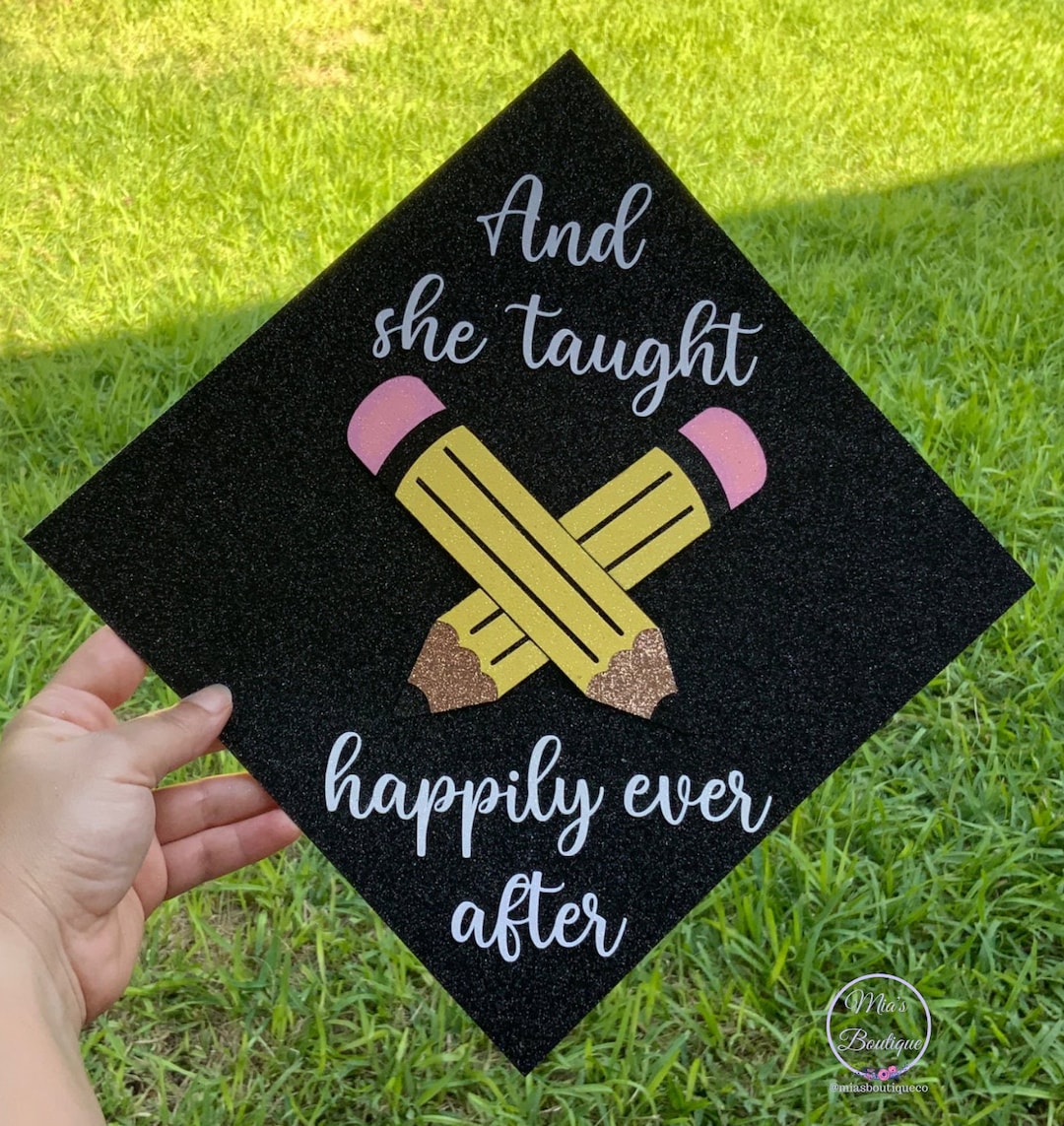 Personalized Teacher Graduation Cap Cover Custom Personalized Future ...