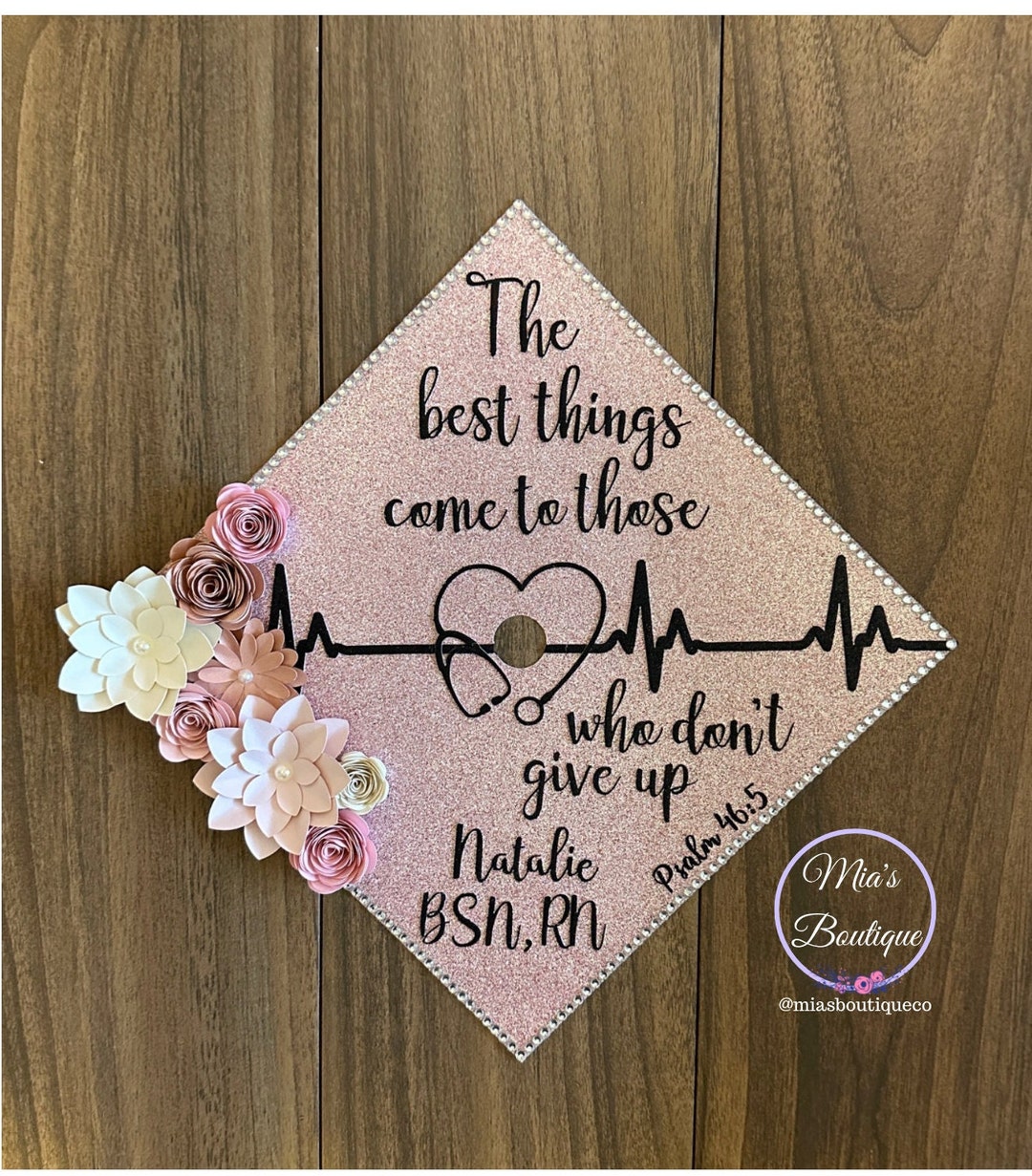 Custom Nurse Graduation Cap Topper - Personalized Graduation Cap Topper ...