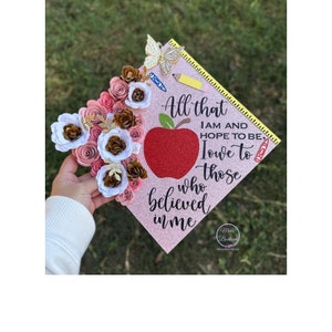 Graduation Cap Teacher, Teacher Graduation Cap, Graduation Cap for ...