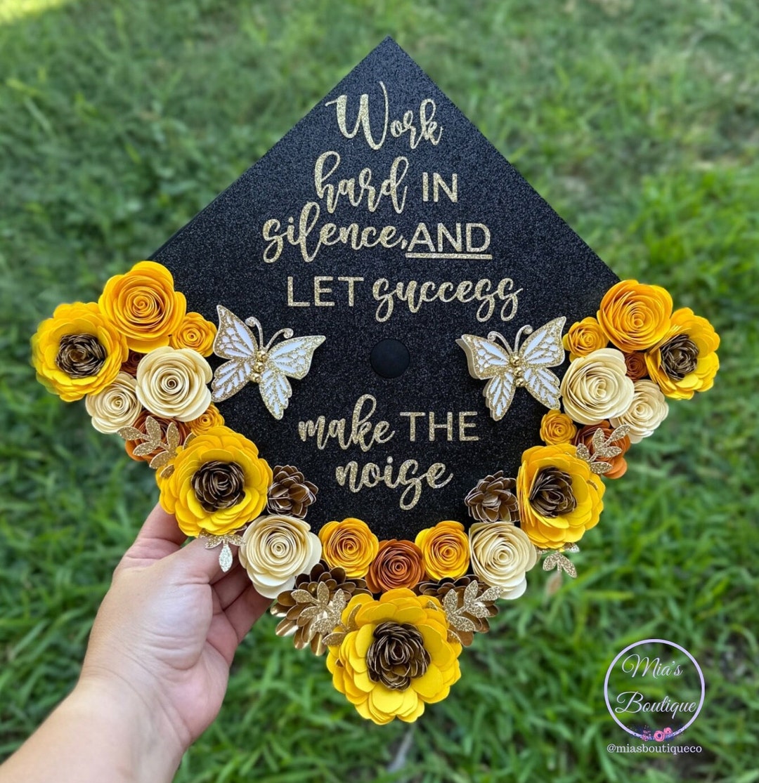 Custom Personalized Graduation Cap Topper - Custom Graduation Cap ...