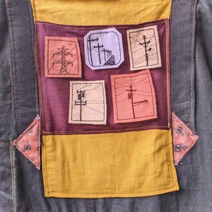 Power Lines II 2 X 2 Sew-on Patch - Etsy