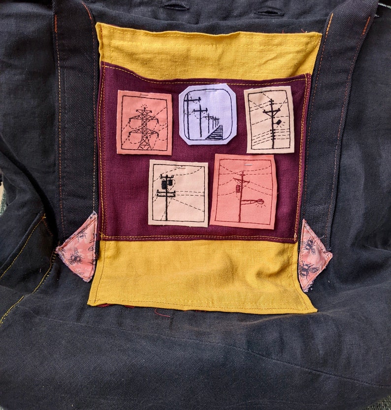 Power Lines II 2 X 2 Sew-on Patch - Etsy