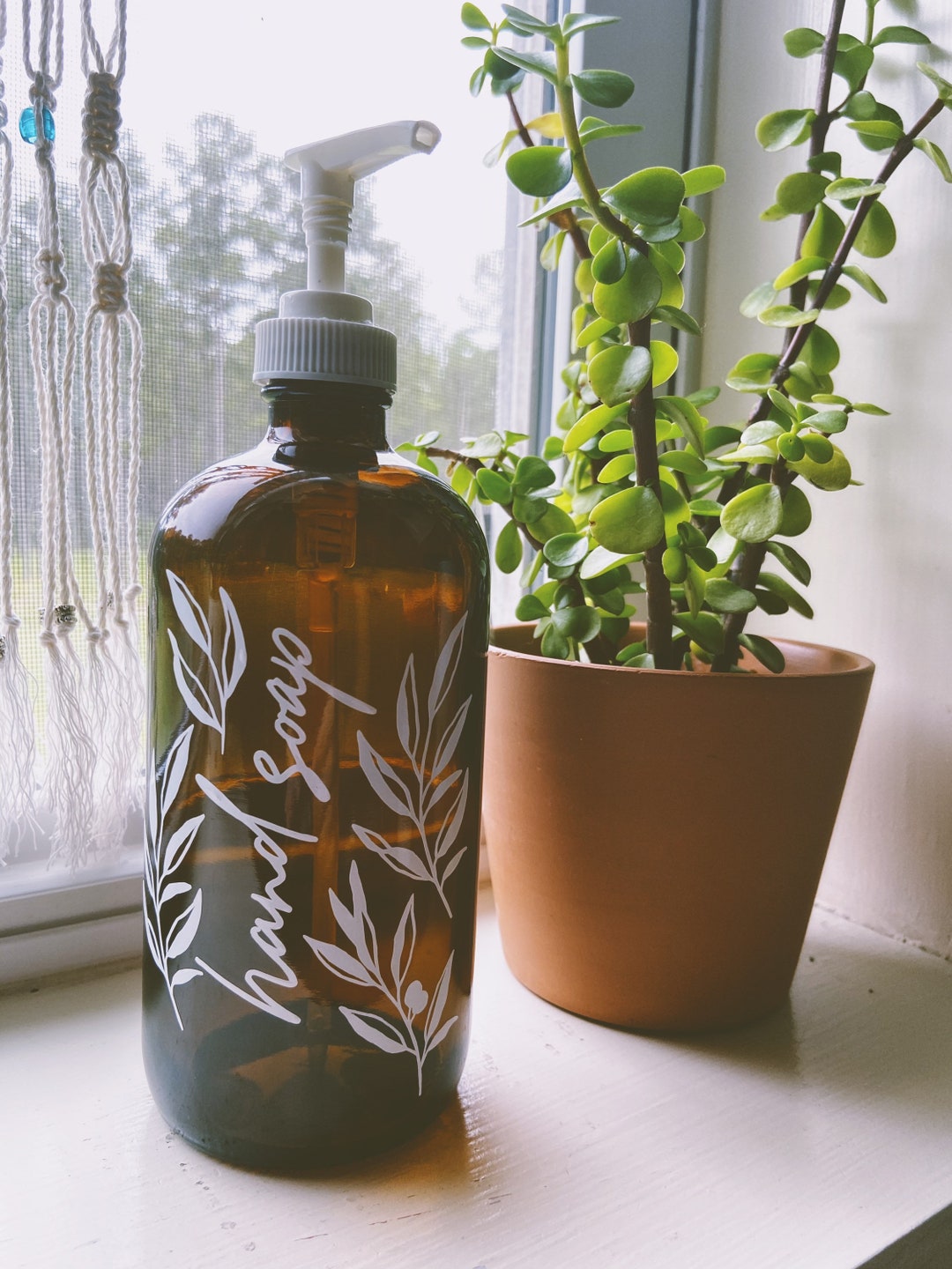 Leaves Hand Soap Label - Etsy