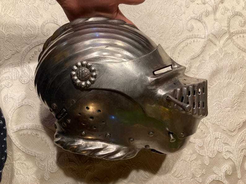 A German Maximilian Close Helmet in the 1520 Style - Etsy