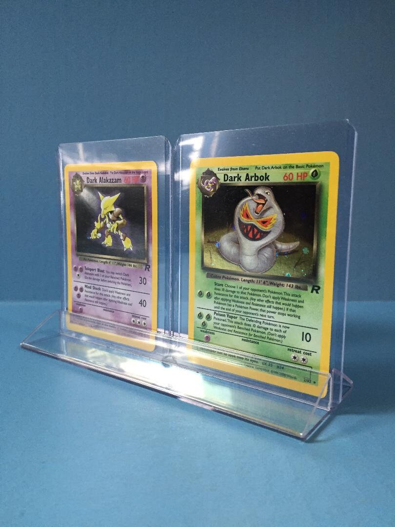 Acrylic Card Holder Displays 3 or 6 - Etsy