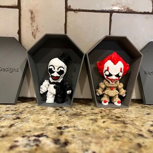 3D Printed HORROR Minis With Coffin **more Coming Soon** - Etsy