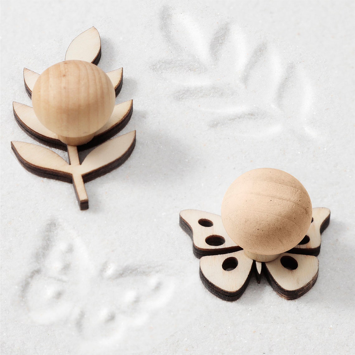 Sand Stamps for Zen Garden Sand Patterns: Original Sky & Sea | Etsy