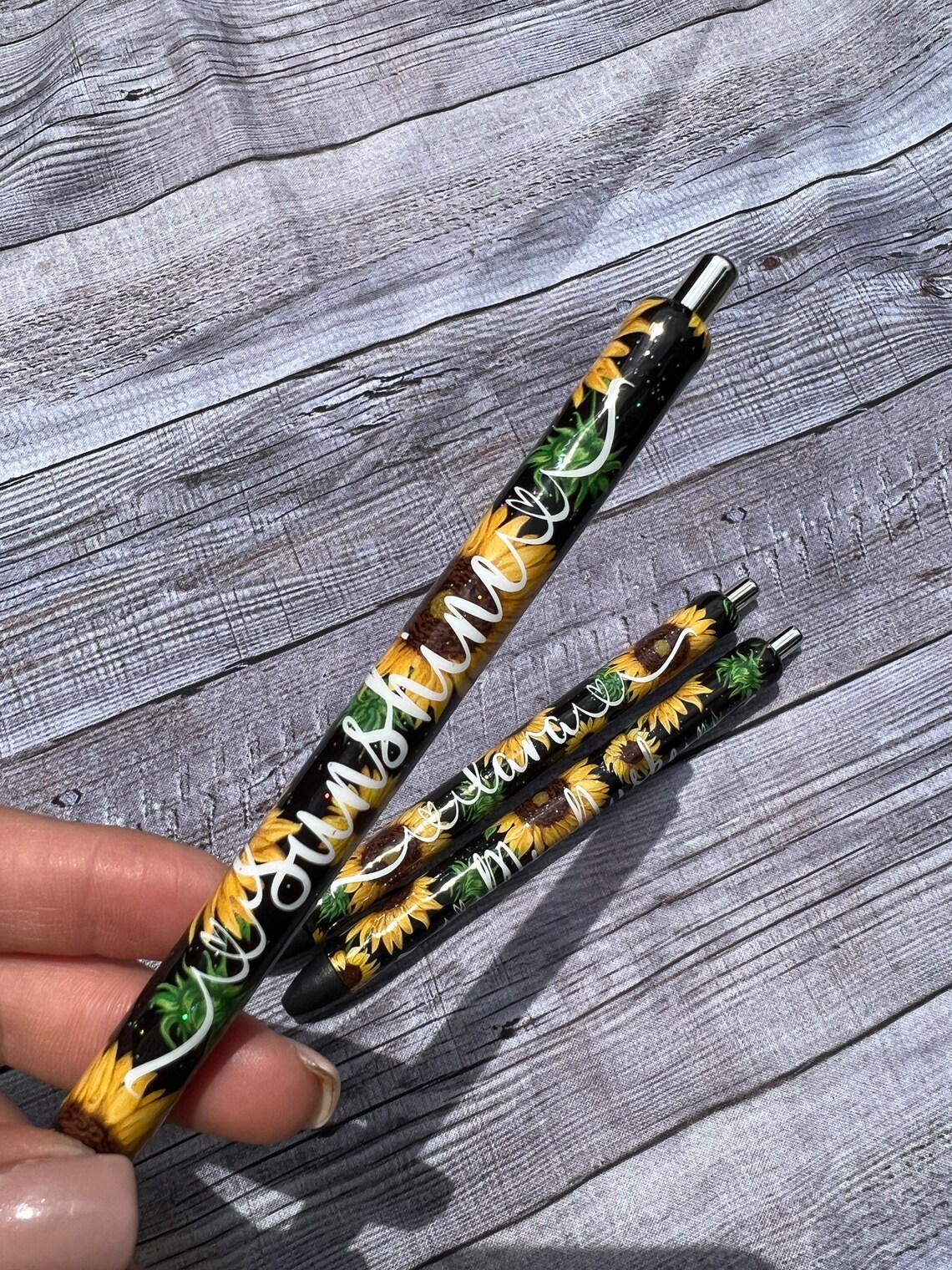 Sunflower Pen Personalized With Name. Personalized Refillable Papermate ...