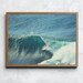 Horizontal Surf Print Vibrant Ocean Surfing Photograph Beach - Etsy