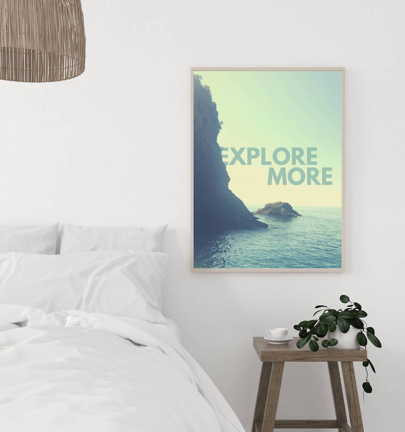 Explore More Motivational Quote Print, Inspirational Travel Print ...