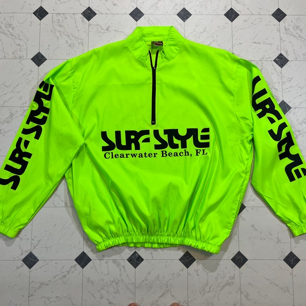 Neon Windbreaker - Etsy
