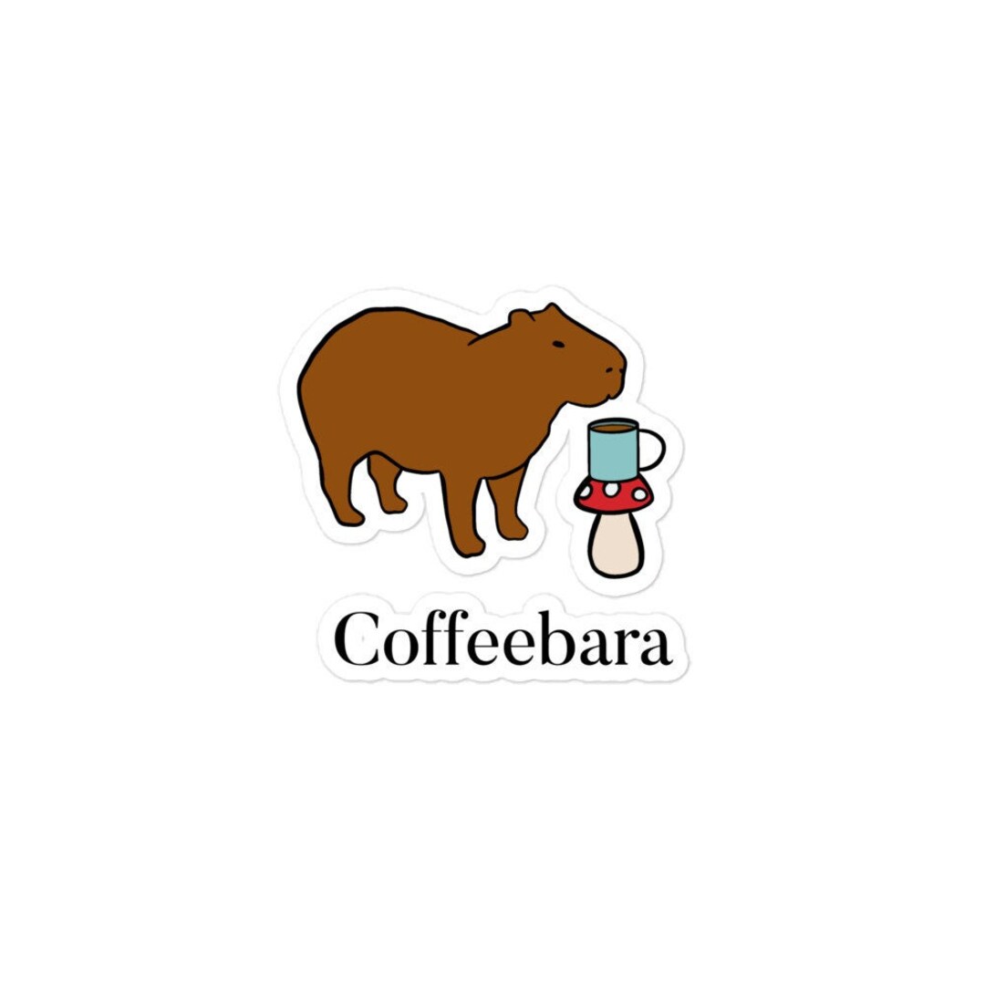 Coffeebara Vinyl Stickers - Etsy