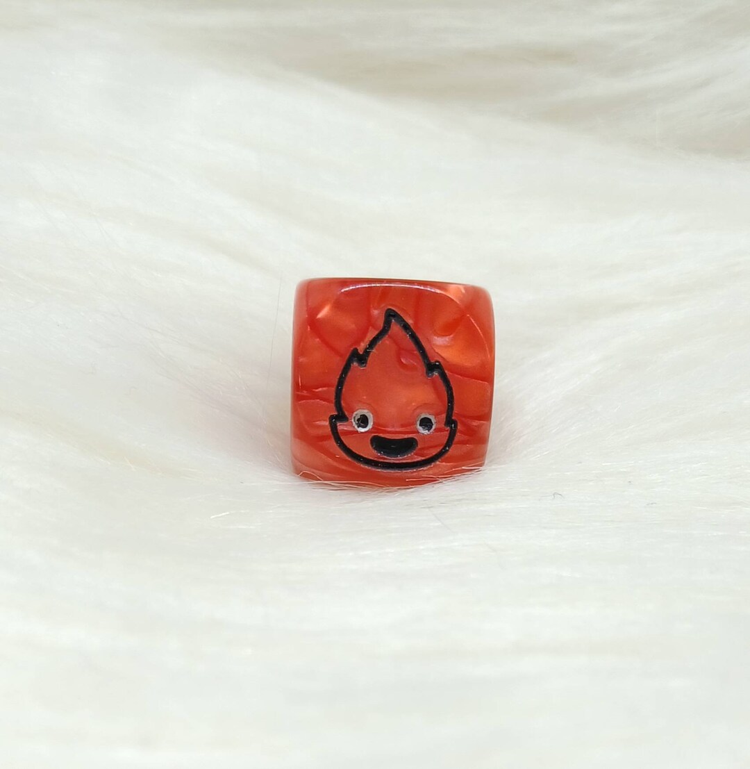 Happy Flame Dice - ONE Engraved D6 Dice - 16mm - Etsy
