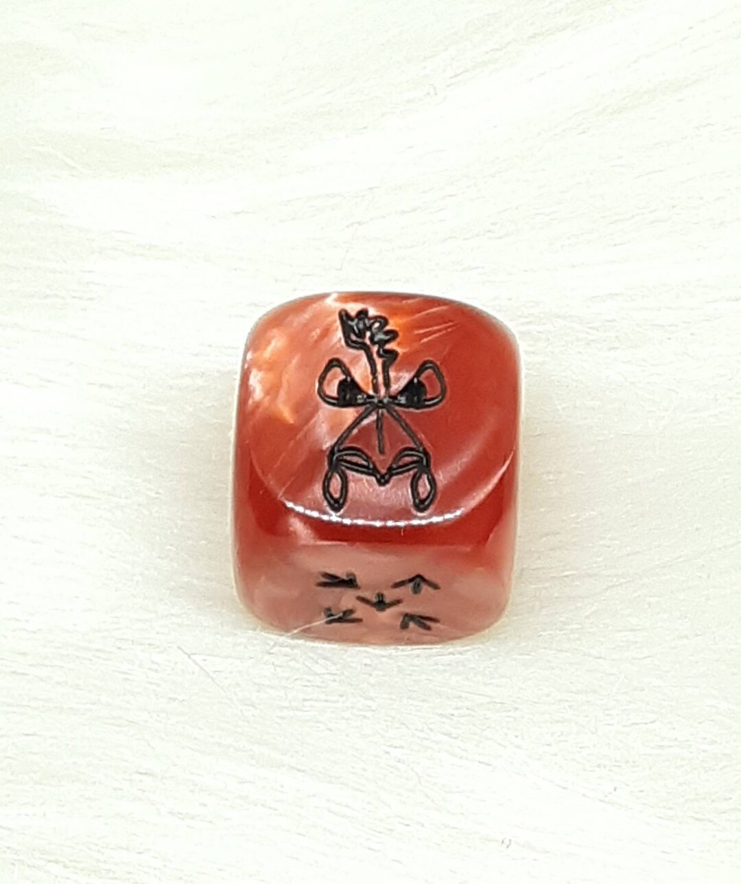 Angry Rooster Dice - ONE Engraved D6 Dice - 16mm - Etsy