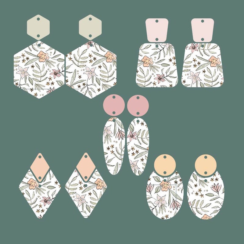 Earring Cutout Shapes - Etsy