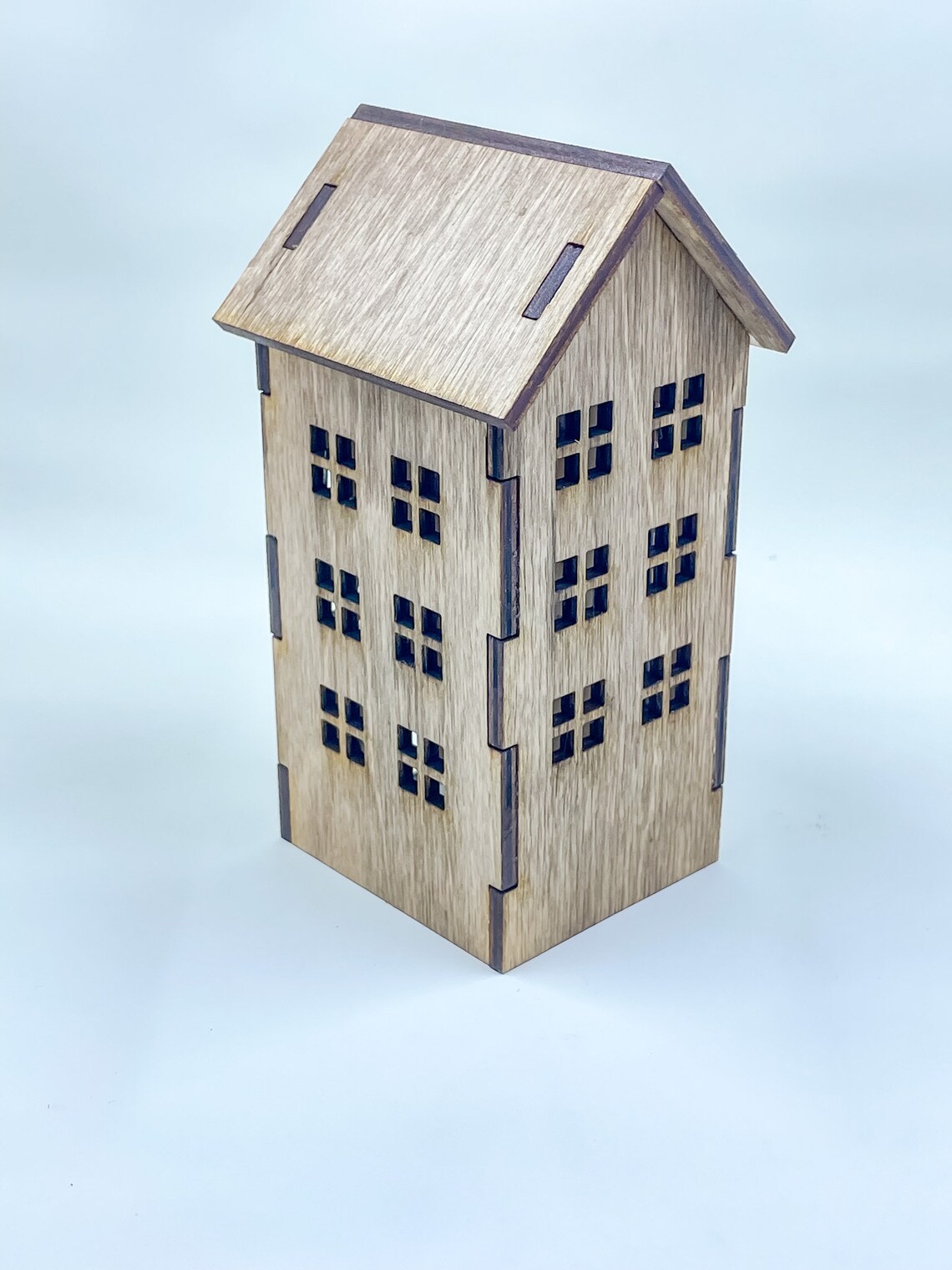 House Tea Light Lantern SVG Mantle Decor SVG Laser Ready SVG - Etsy