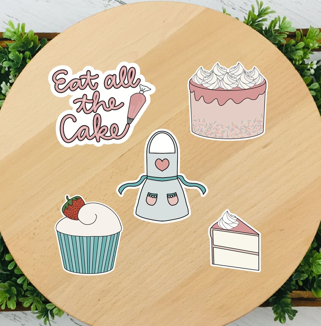 Baking Sticker Designs SVG and PNG Files - Etsy