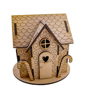 Christmas Village Laser SVG Files, Christmas House Cut Files for Laser ...