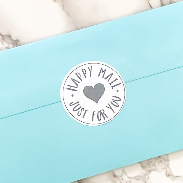 Happy Mail Stickers - Etsy