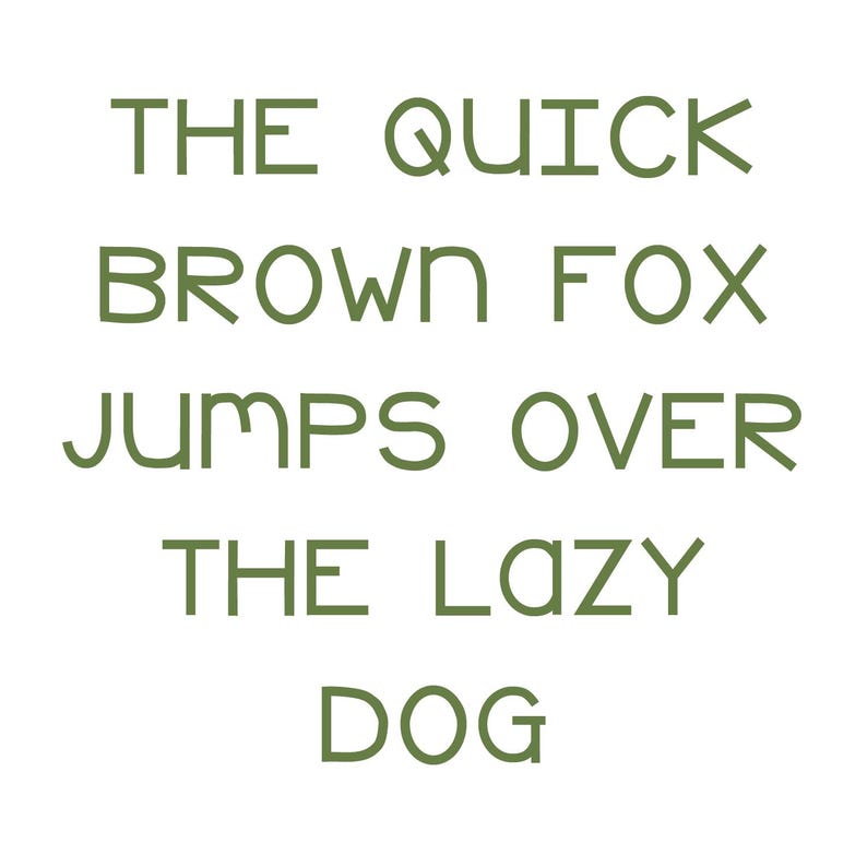 Soda Pop Font, Handwritten Font, Cute Modern Font for Crafts ...