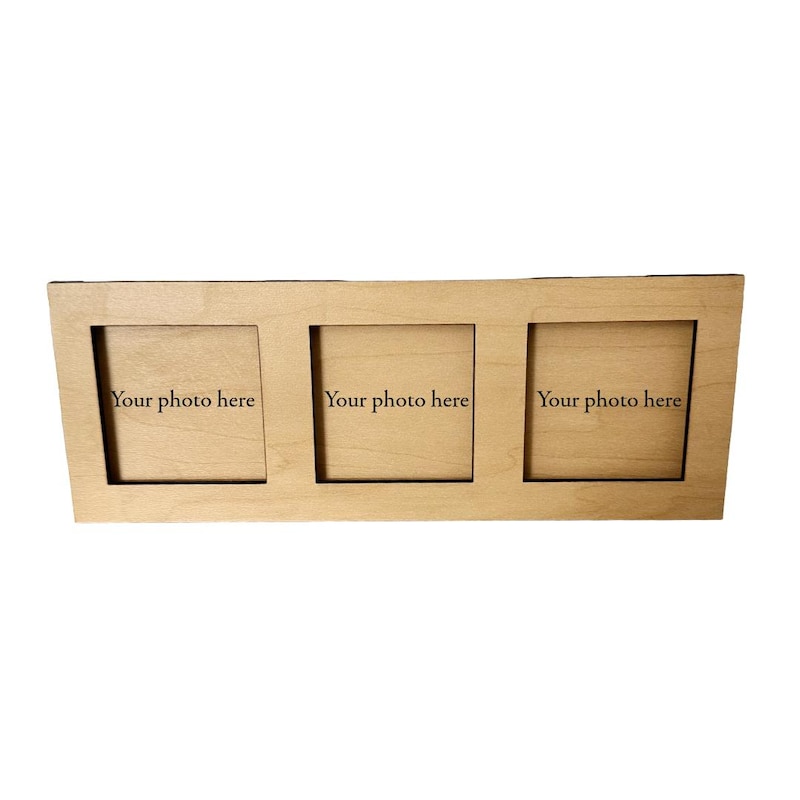 Three Picture Frame - Etsy
