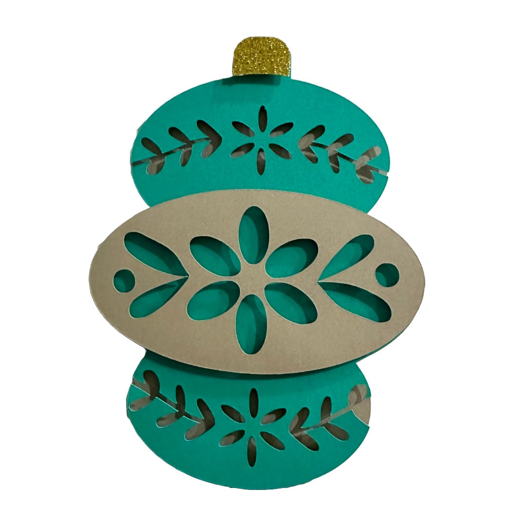 Stacked Ornament Laser SVG File, Paper Cut File - Etsy