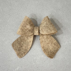 Felt Bow Laser SVG File, Bow SVG File, Laser Cut File, Glowforge ...