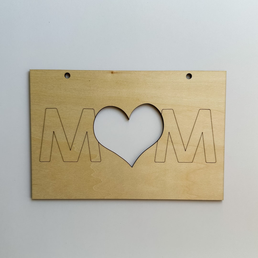 Photo Book Cover SVG, 4x6 Laser Cut Notebook Cover Template, Mother’s ...