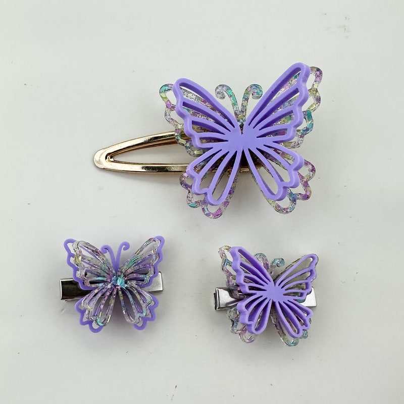 Butterfly Hair Clip - Etsy