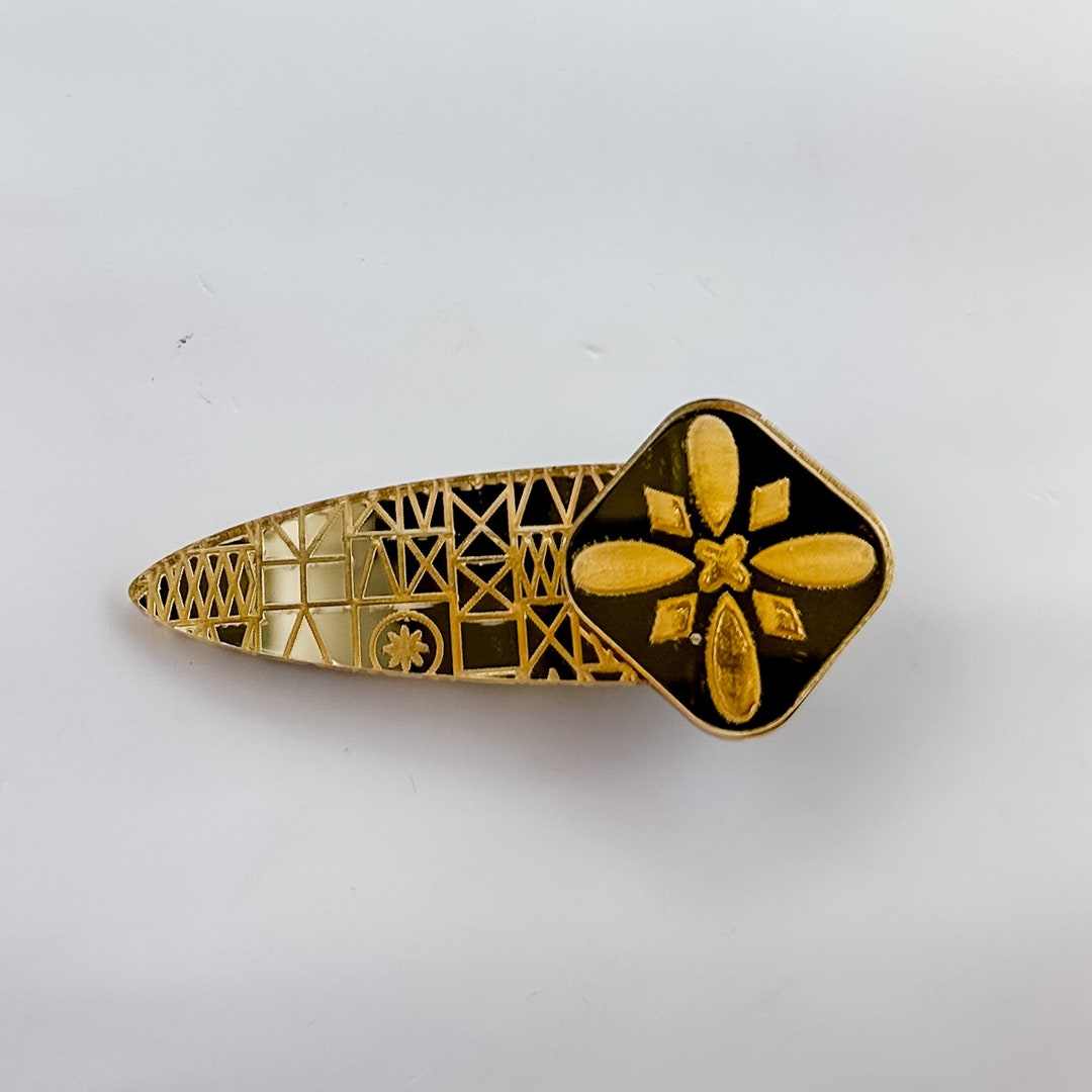 Magical Pattern Hair Clips SVG File, Laser SVG File, Hair Clip Cut File ...