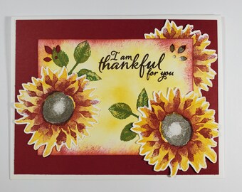 I'm so Grapeful for You Grape Pun Card / Handmade Greeting - Etsy