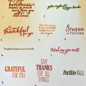 Season of Thanks - Etsy