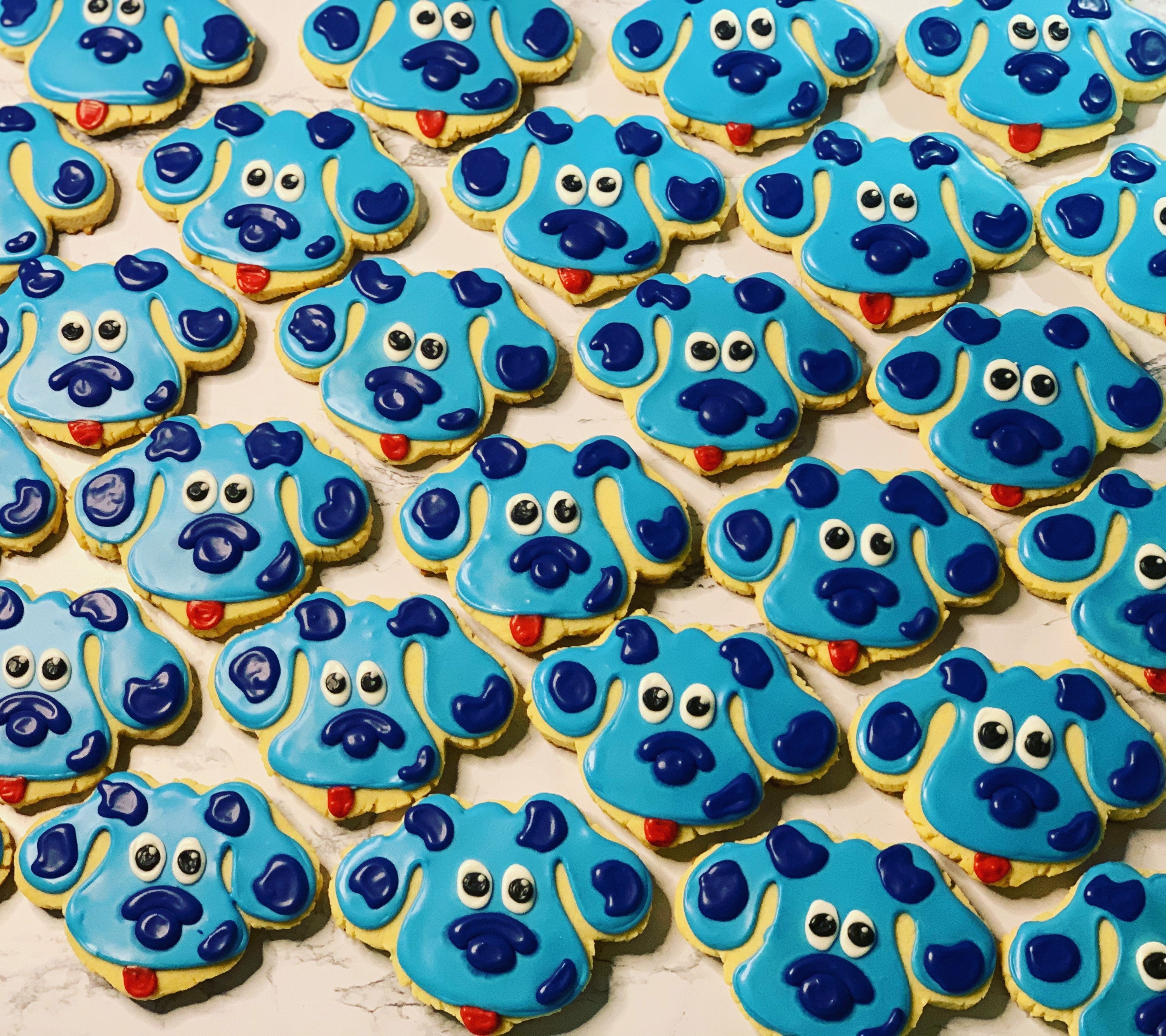 Blues Clues Sugar Cookies assorted 12 Pack - Etsy