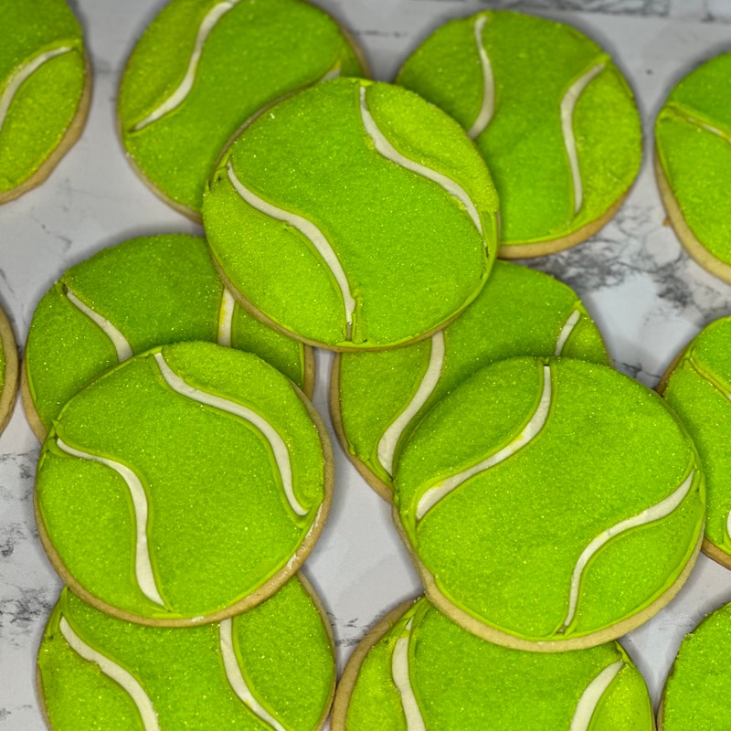 Tennis Cookies - Etsy