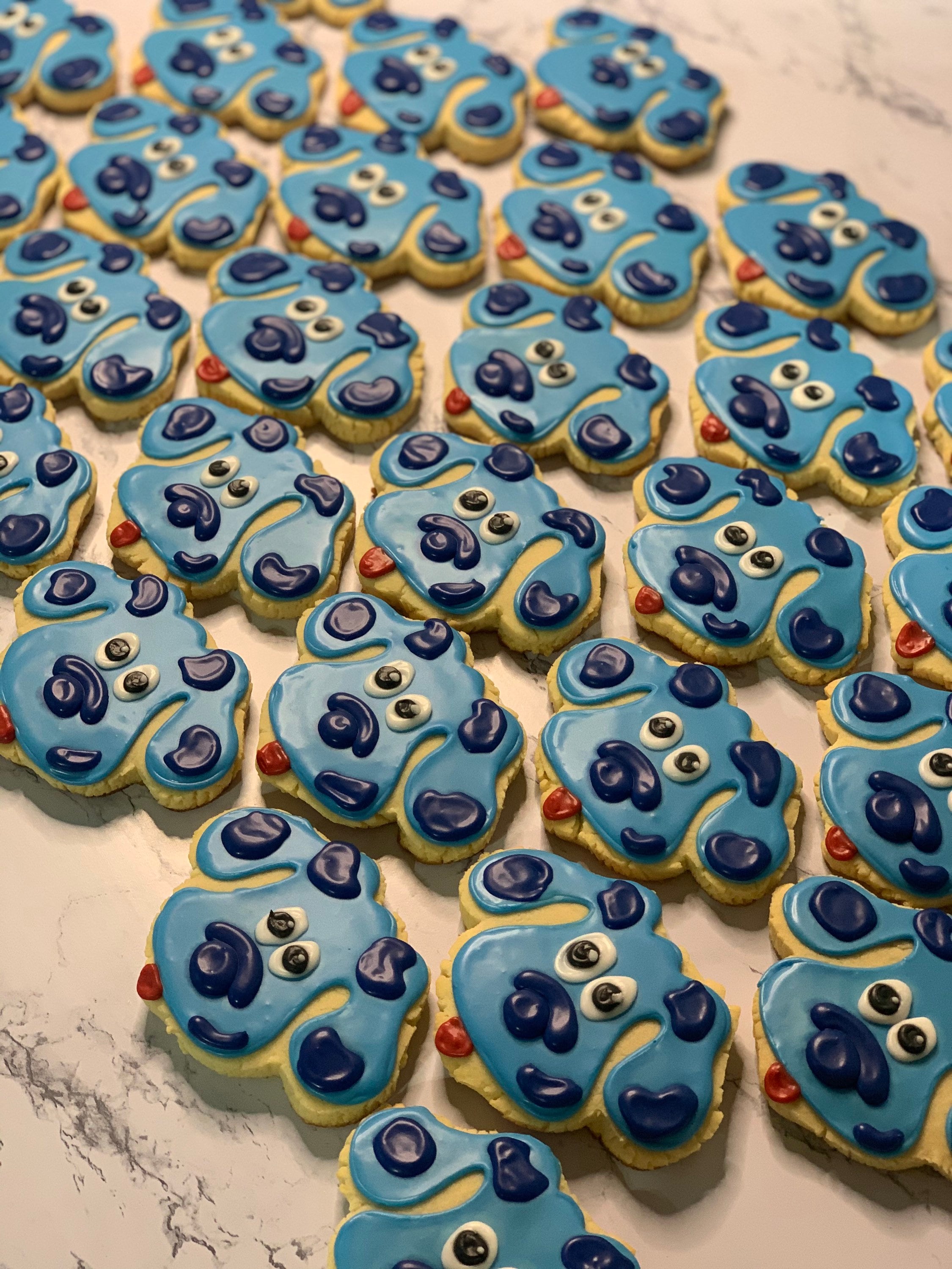Blues Clues Sugar Cookies assorted 12 Pack - Etsy