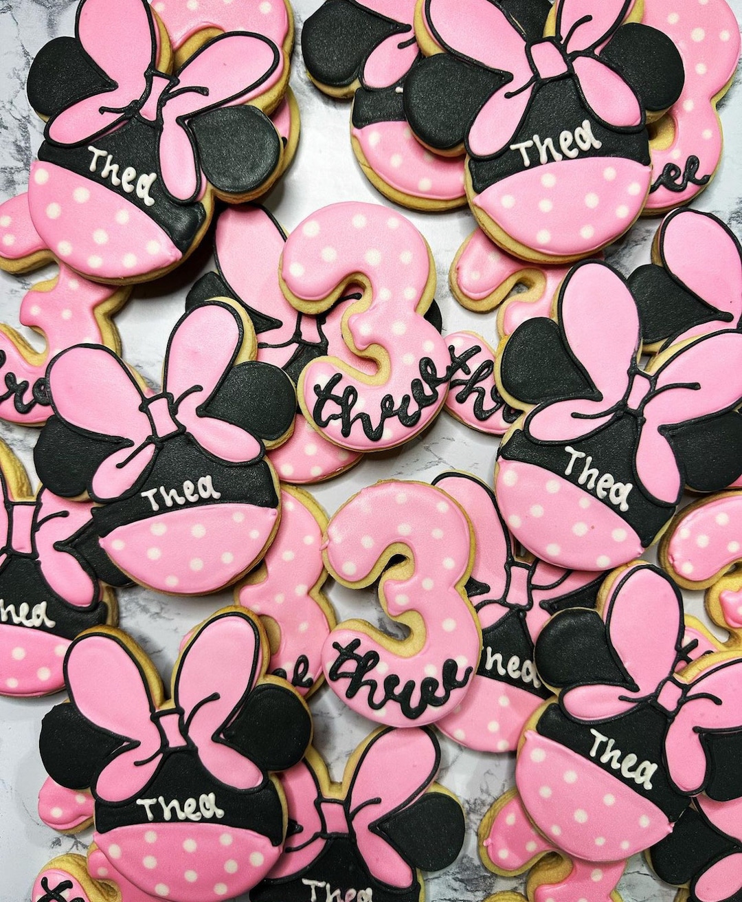 Mouse Ear Sugar Cookies (12 Pack) - Etsy