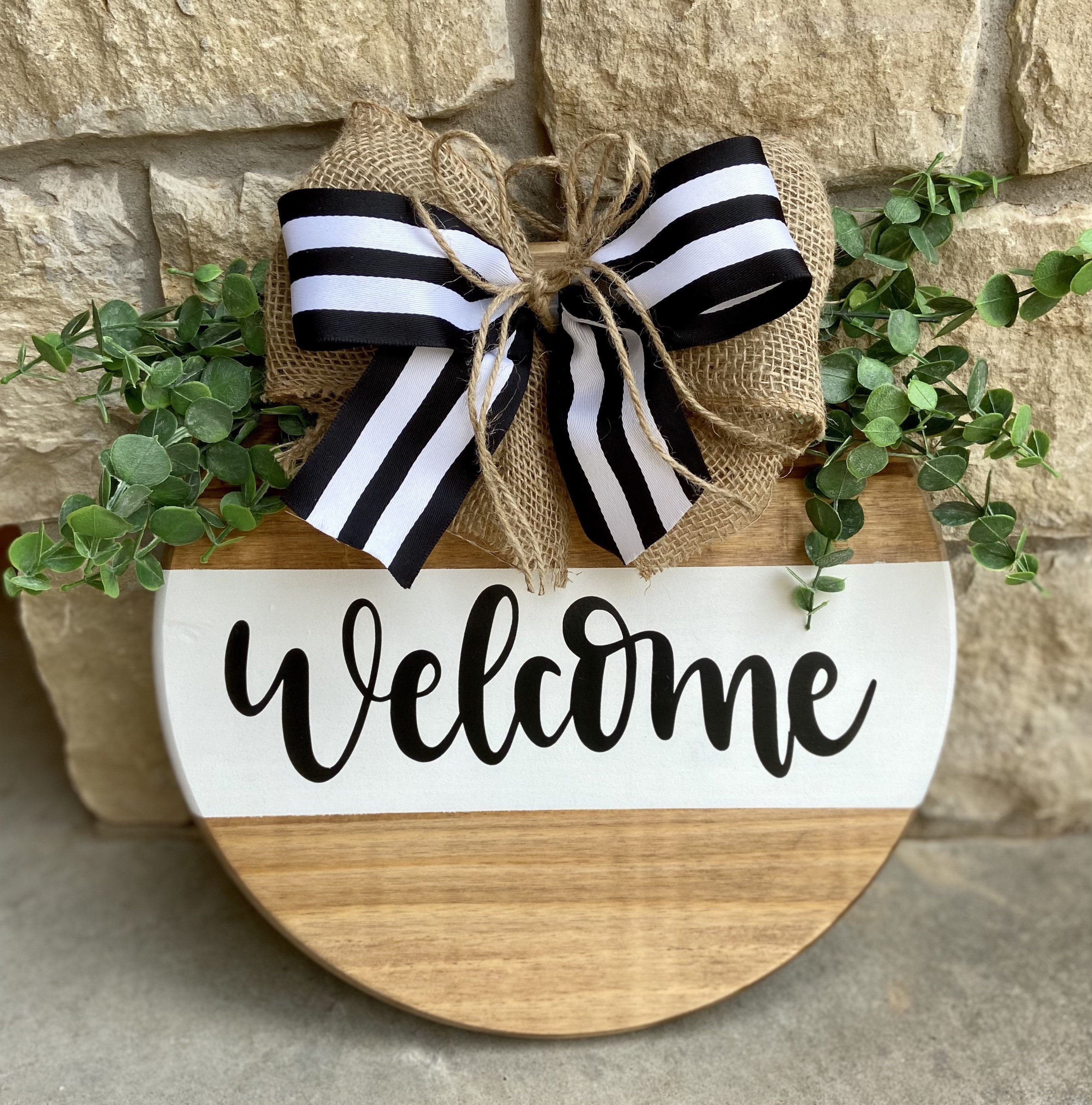 Front Door Welcome Sign Ideas at Tyler Mcintyre blog