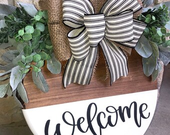 Burlap Welcome Sign | Etsy